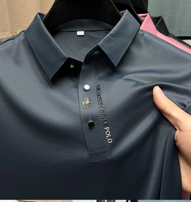 Wrinkle Free Polo Shirt – Monarchal & Co.